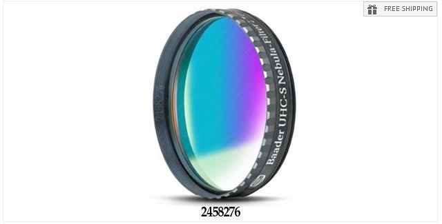BAADER UHC-S NEBULA FILTER - 2" ROUND MOUNTED Telescopes India ...
